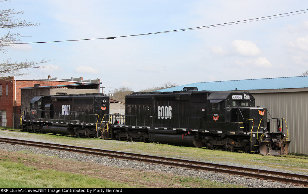 KLWX 6006 and 6007 (Yadkin Valley RR)